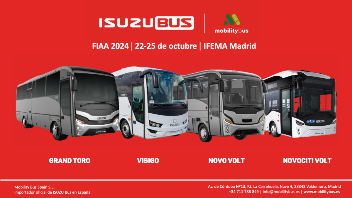 Isuzu Mobility Bus presenta sus últimas soluciones de movilidad en la ...